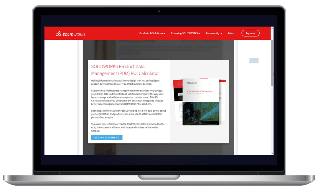 Dassault Systemes SolidWorks Product Data Management and Simulation ROI ...