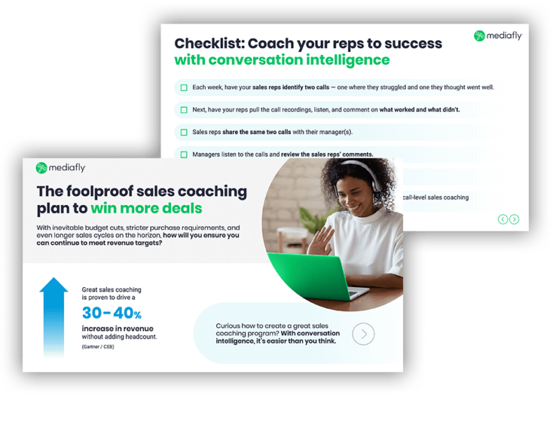 6 Steps to Sales Coaching Success | Checklist | Mediafly