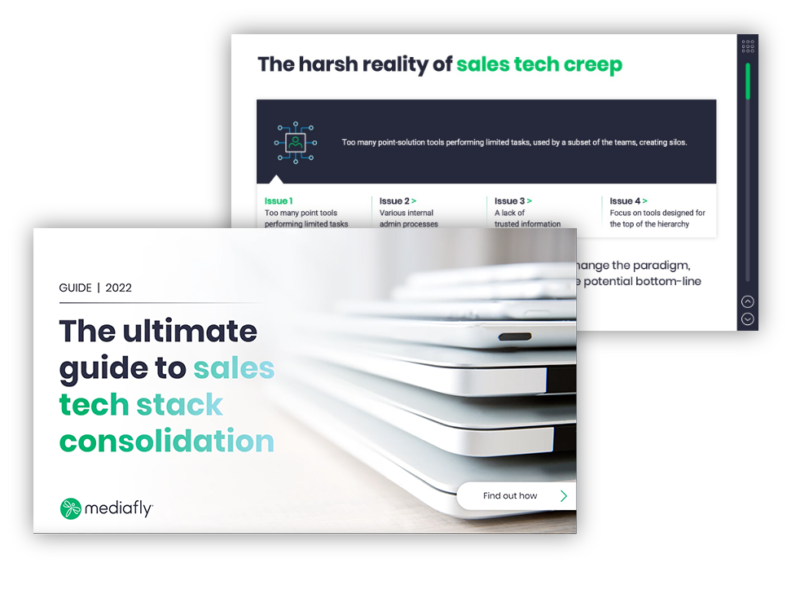 The ultimate guide to sales tech stack consolidation | Mediafly