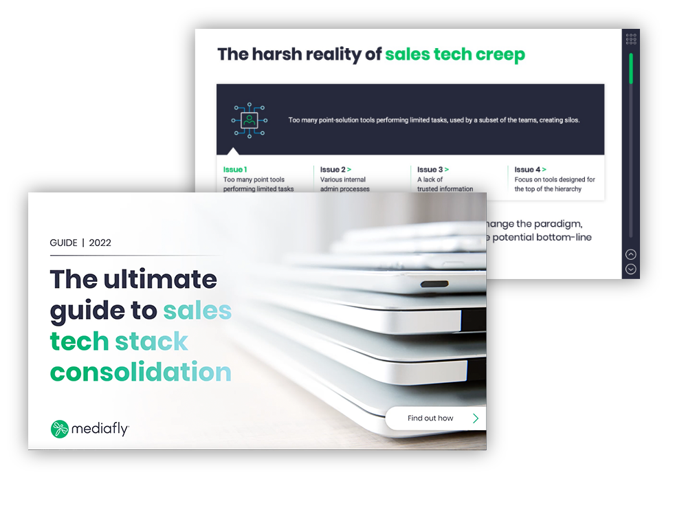 The ultimate guide to sales tech stack consolidation | Mediafly