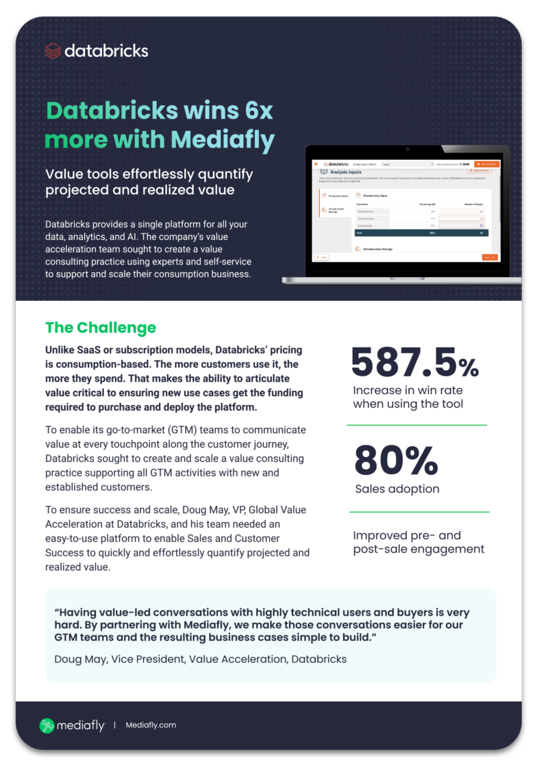Mediafly Value Selling | Grow Revenue and Retention in Any Economy